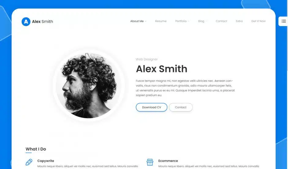 Die besten WordPress Lebenslauf & CV Themes für kreative Bewerbungen ...
