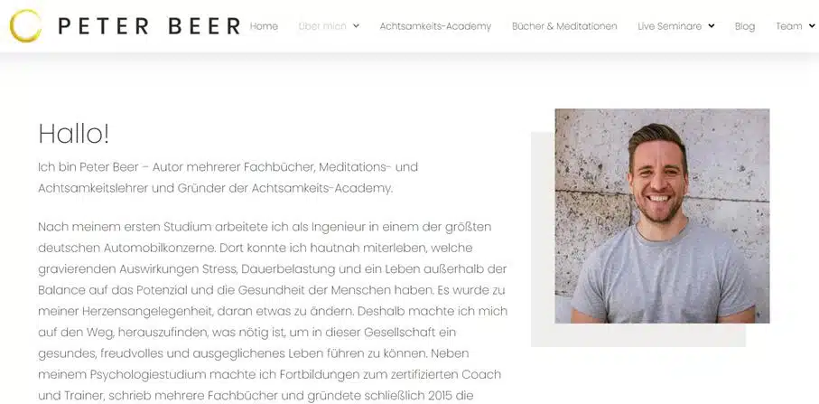 Über mich Seite erstellen - Diese Elemente dürfen nicht fehlen!